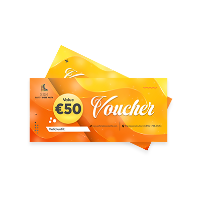 Voucher for PPE | Safety Shoes Malta