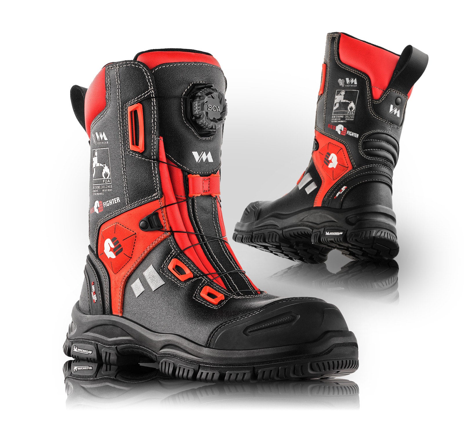 Fire fighting Safety boots can be used for Motorcycle | Safety Shoes Malta
